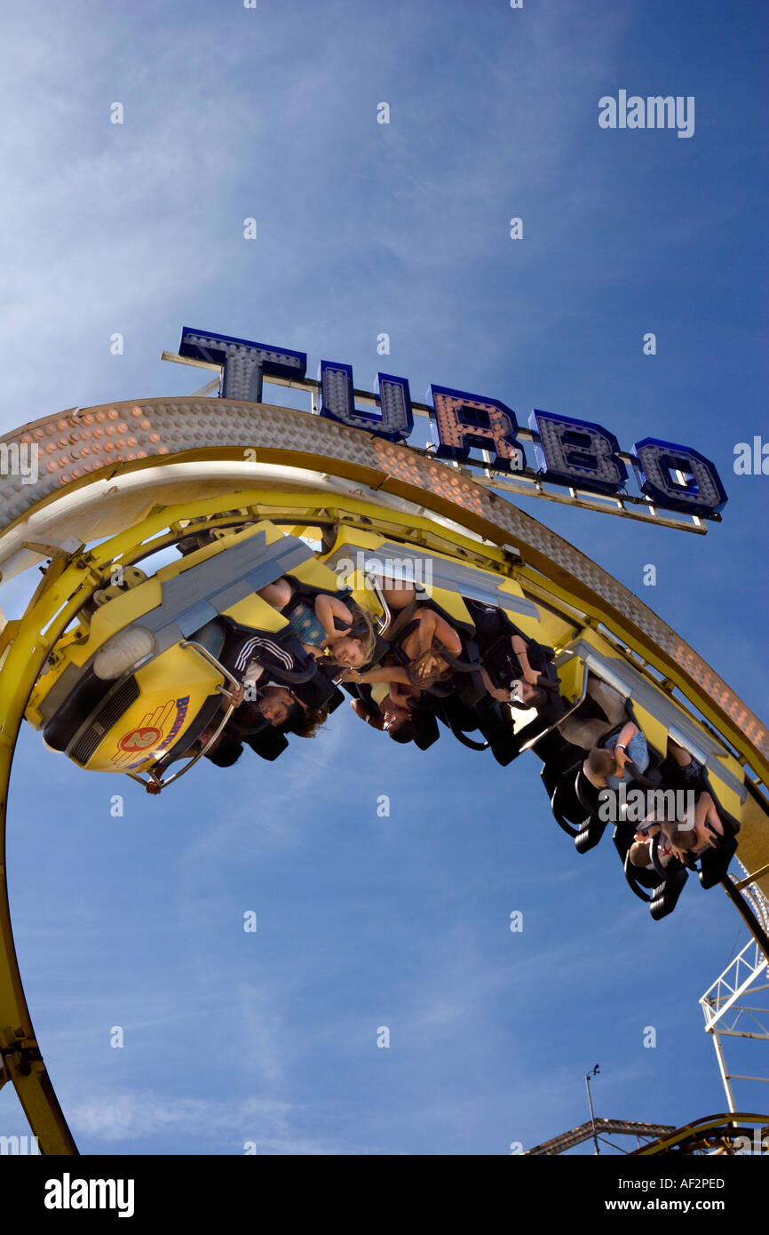 Turbo coaster on brighton pier hi-res stock photography and images - Alamy