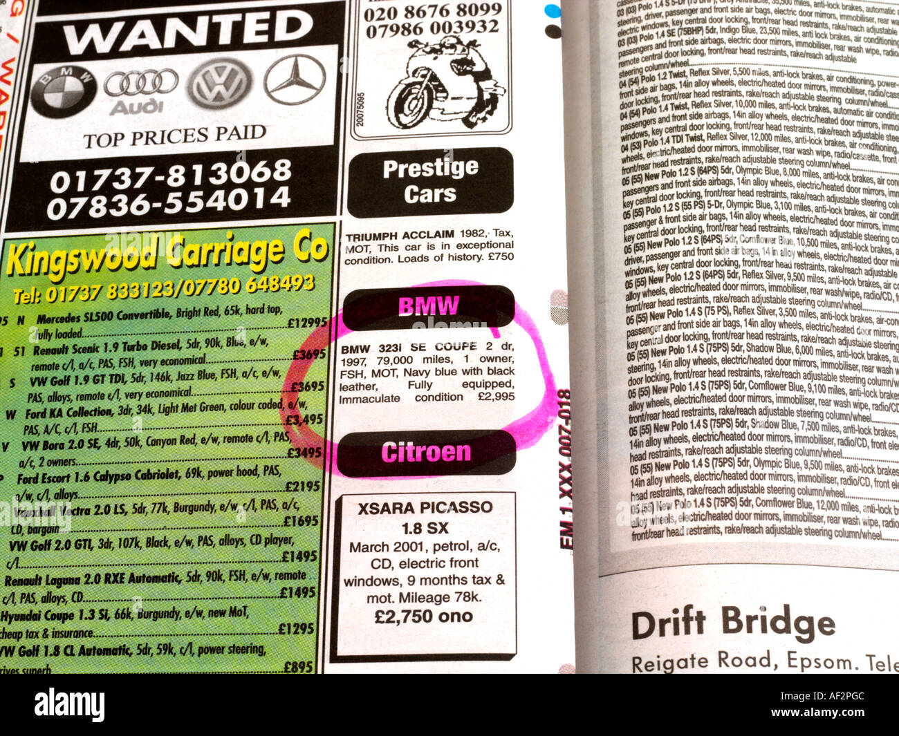 Classified advertisement hi-res stock photography and images - Alamy