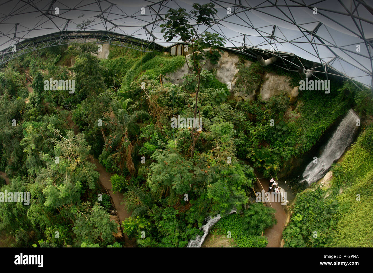 The Biomes at The Eden Project in Cornwall, England Stock Photo - Alamy