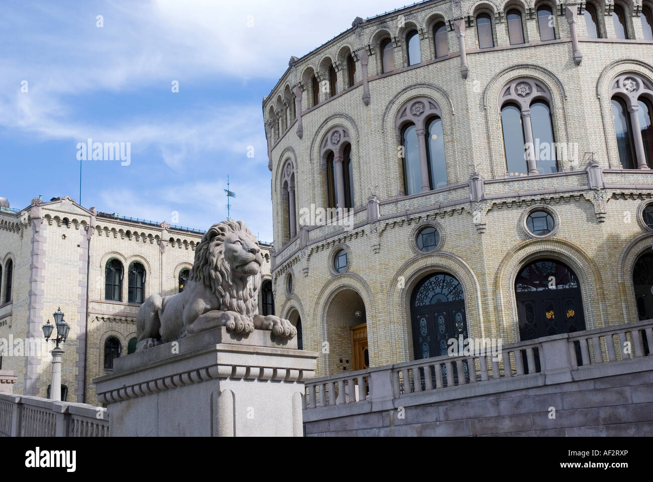 Stortinget Parliament Building, Oslo, Norway Stock Photo - Alamy