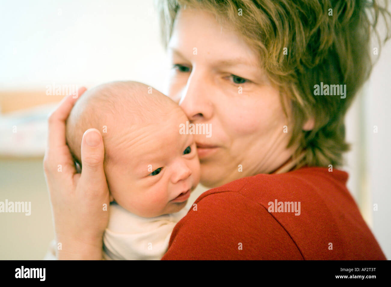 infant one week old Stock Photo - Alamy