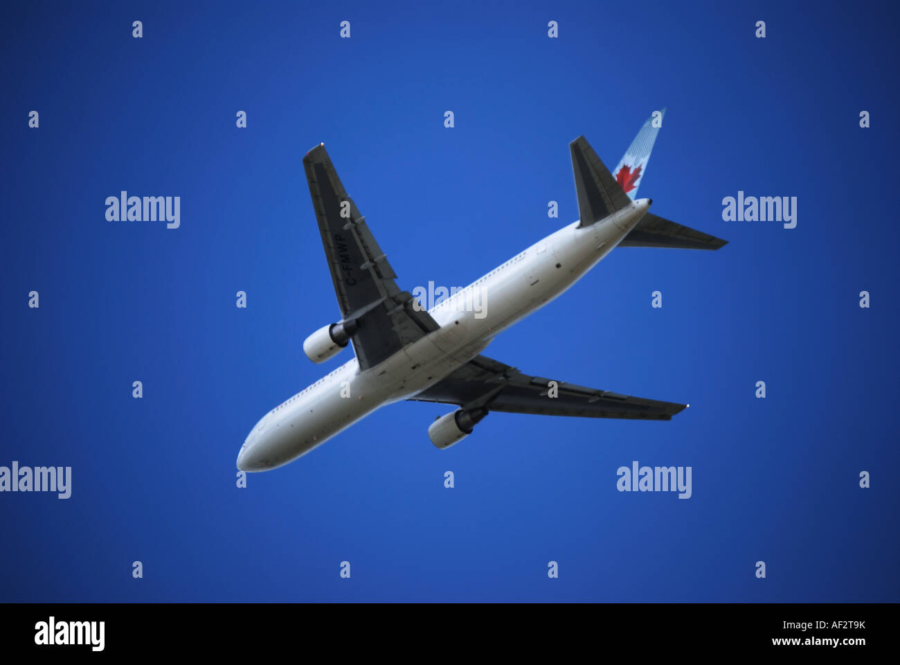 Air Canada Boeing 767 aircraft taking off from Heathrow Airport ...