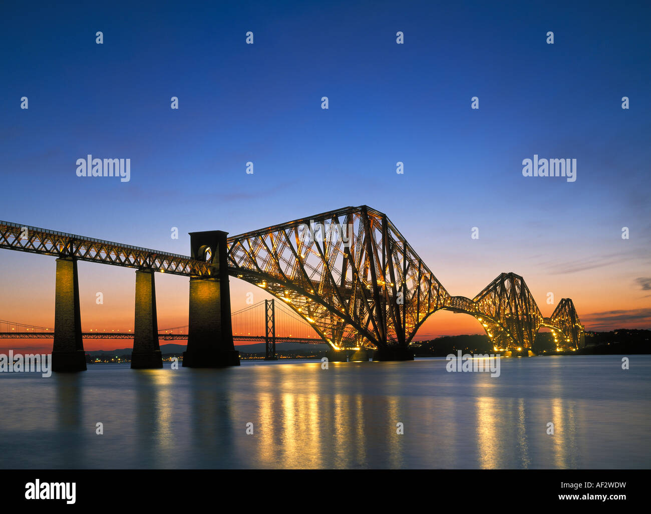 Forth Rail Bridge Fife Scotland UK Stock Photo - Alamy
