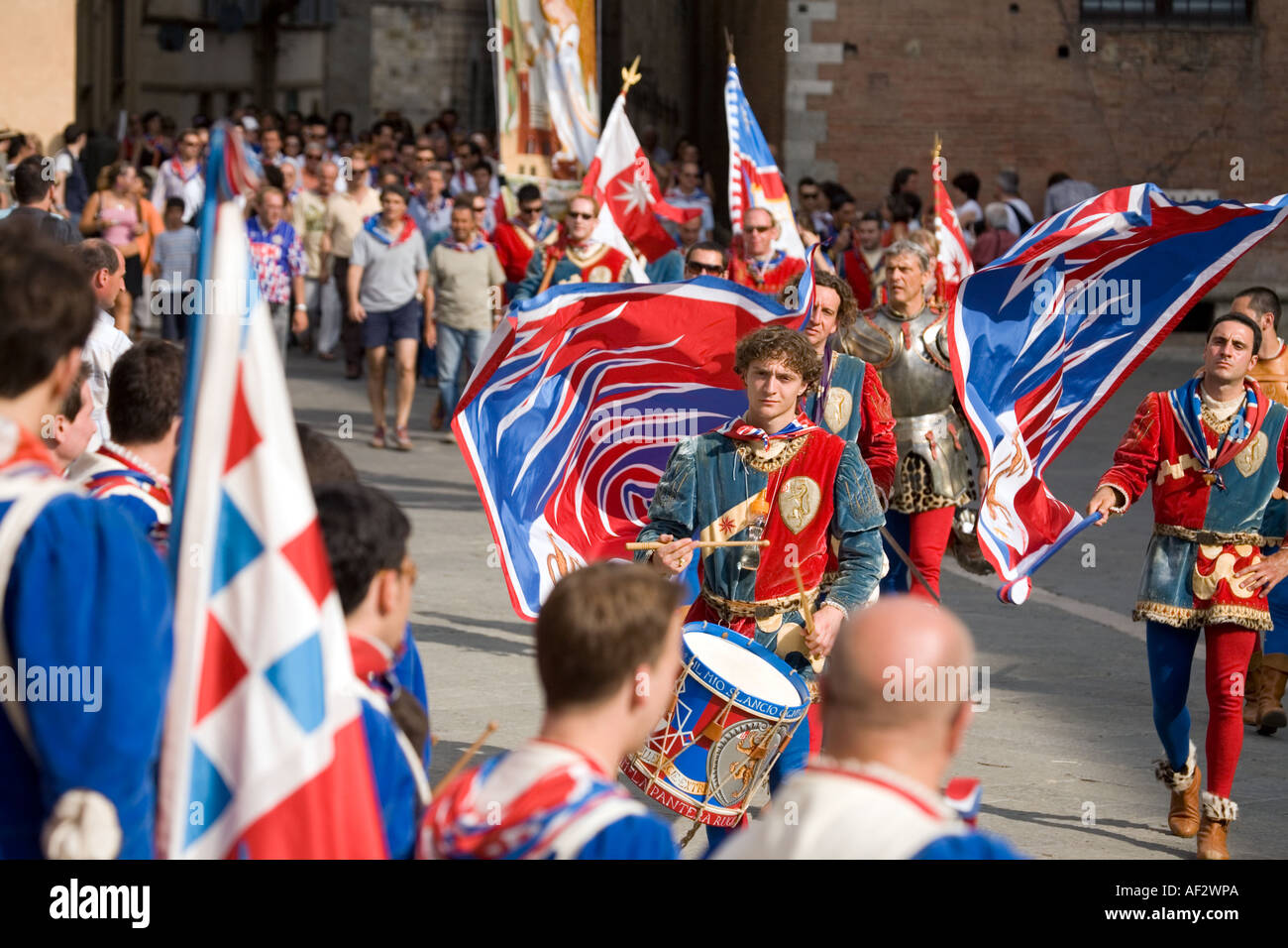 Pantera Winning Contrada Palio Siena July 2006 Stock Photo - Alamy