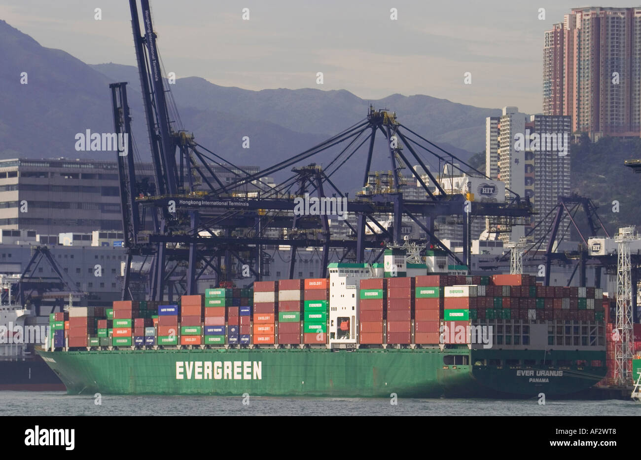 Kwai chung container terminal hi-res stock photography and images - Alamy