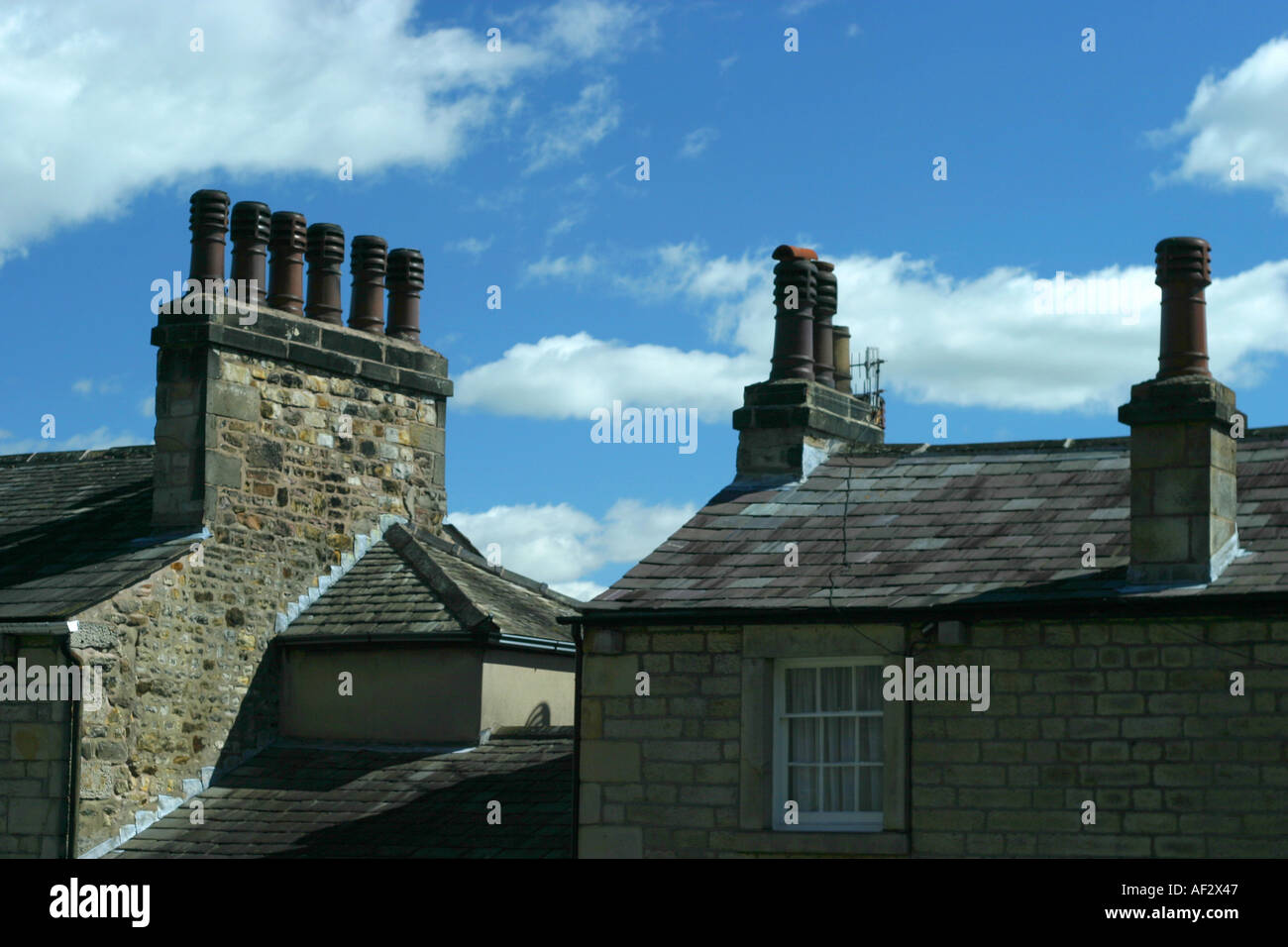 Traditional stone building, Lancaster UK Stock Photo - Alamy