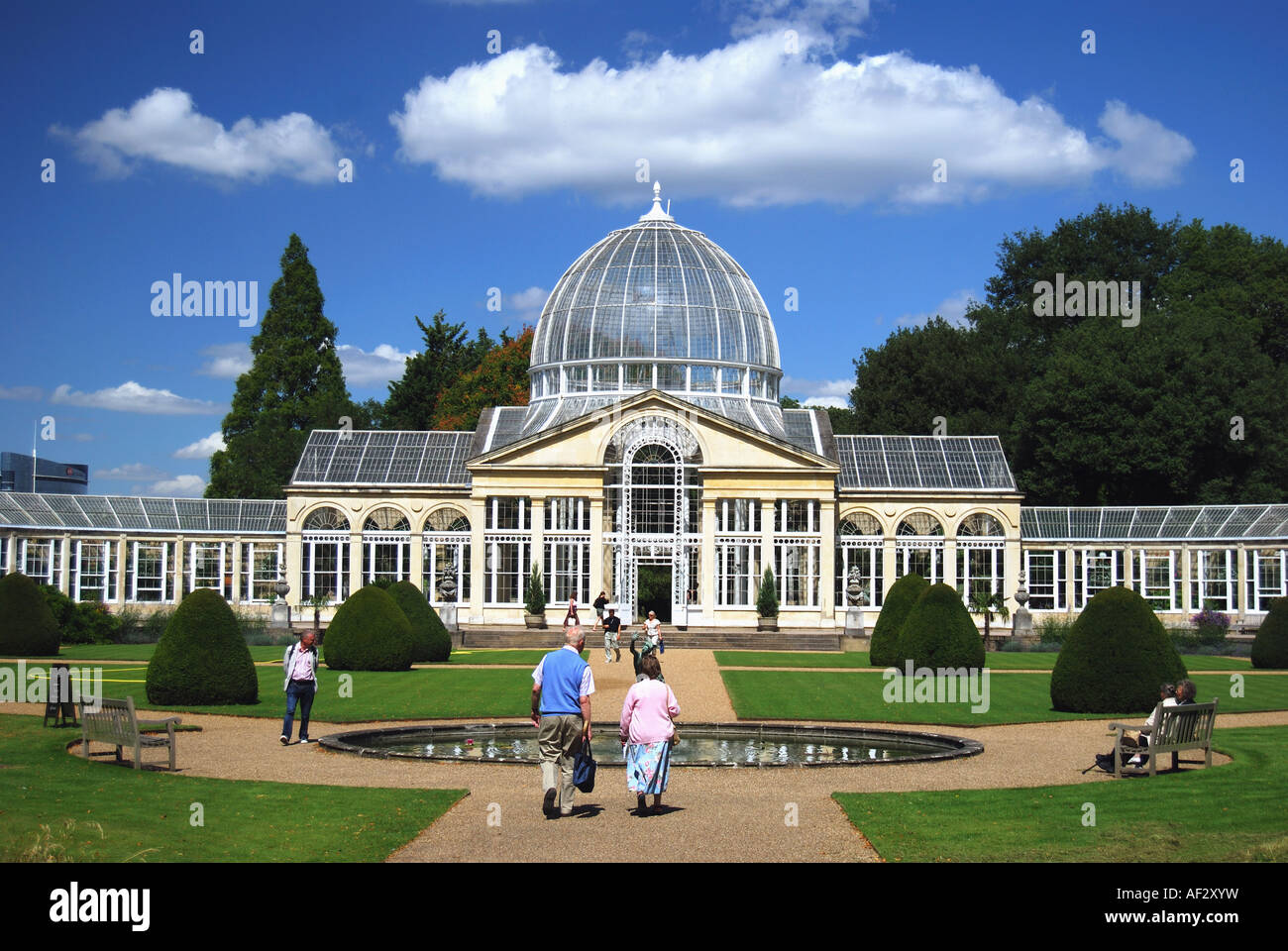 The Great Conservatory and Gardens, Syon House, Brentford, London ...