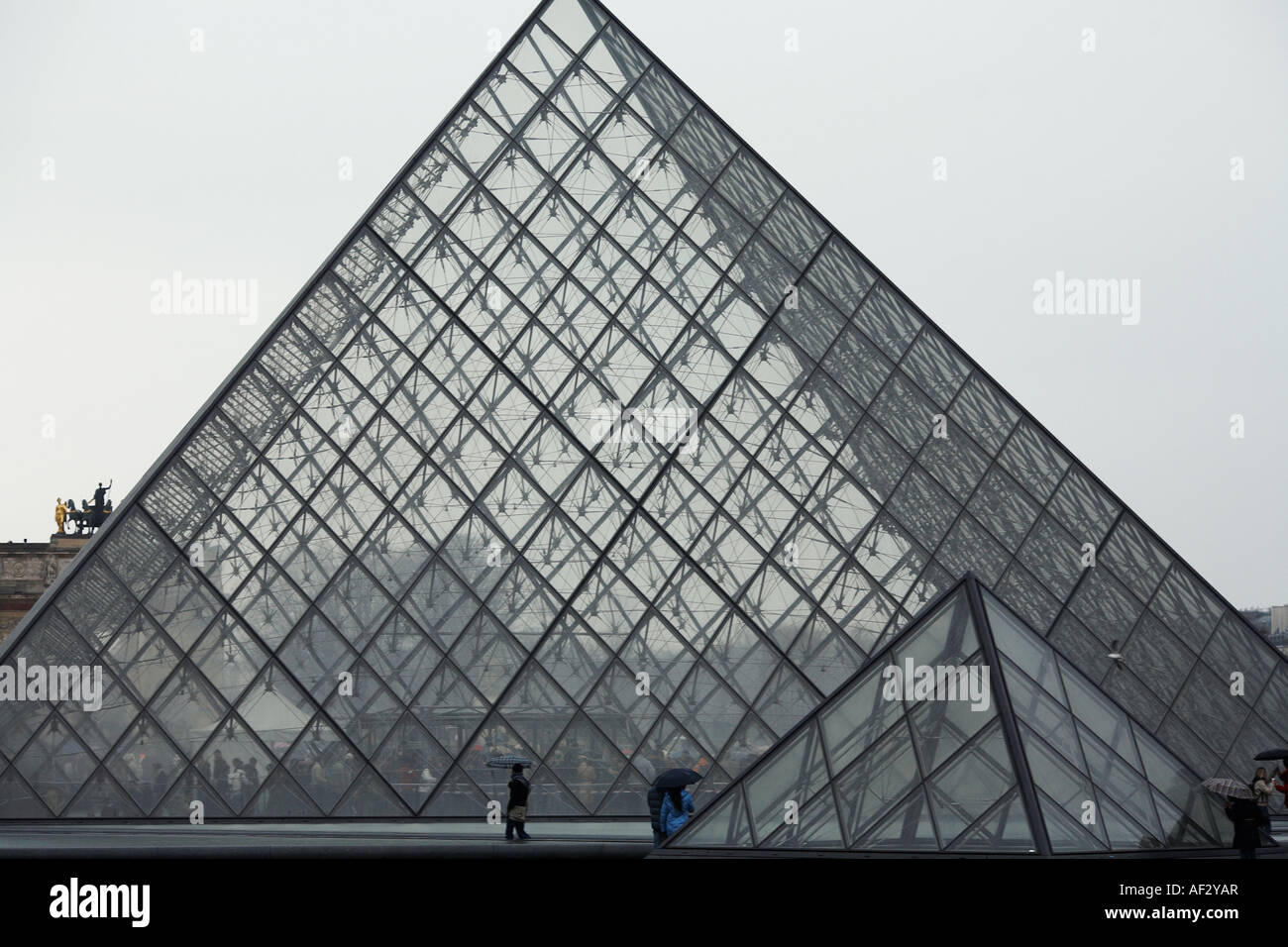 Pyramid at the Louvre Museum Paris France Stock Photo - Alamy