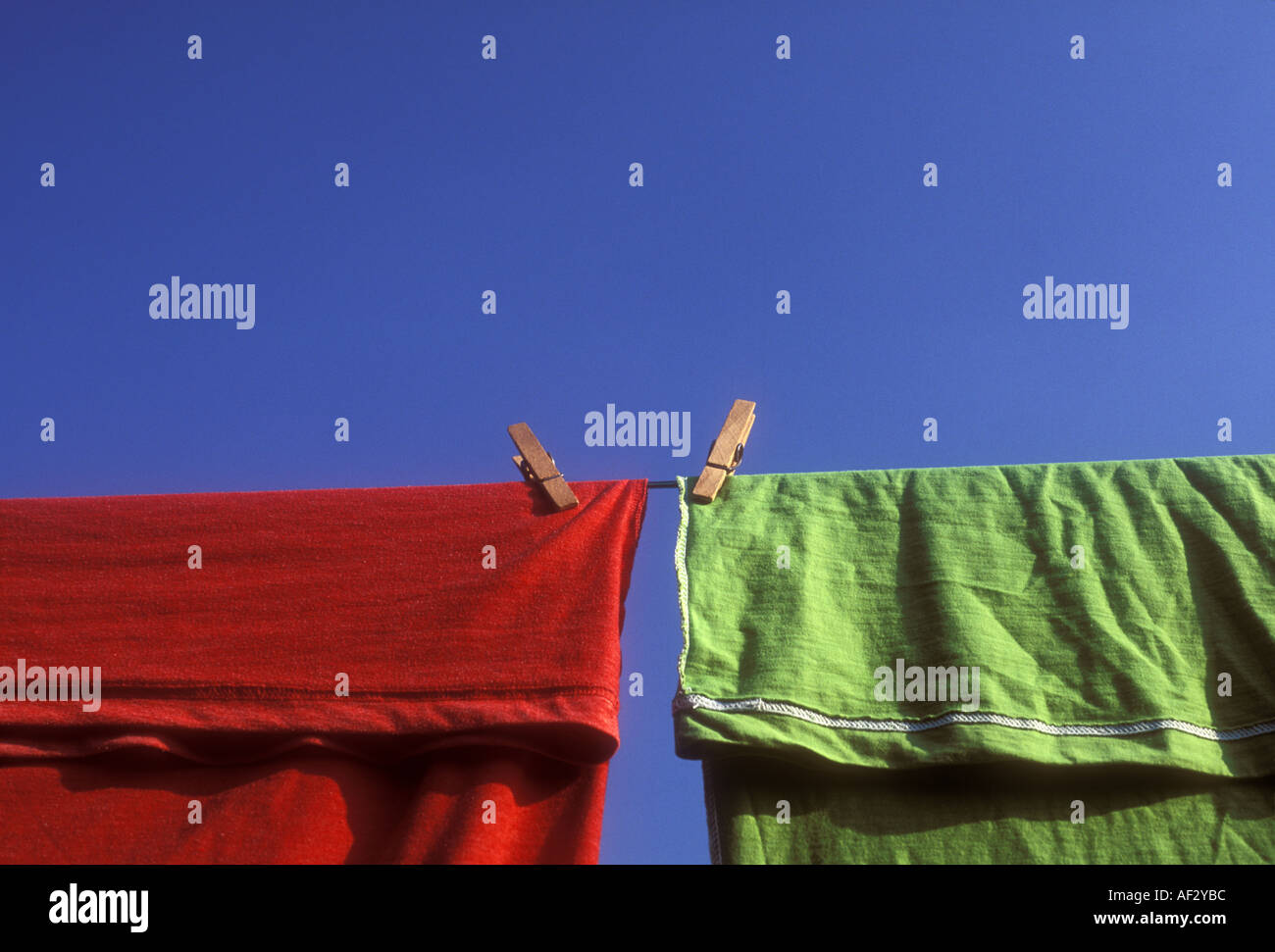Washing line wales hi-res stock photography and images - Alamy
