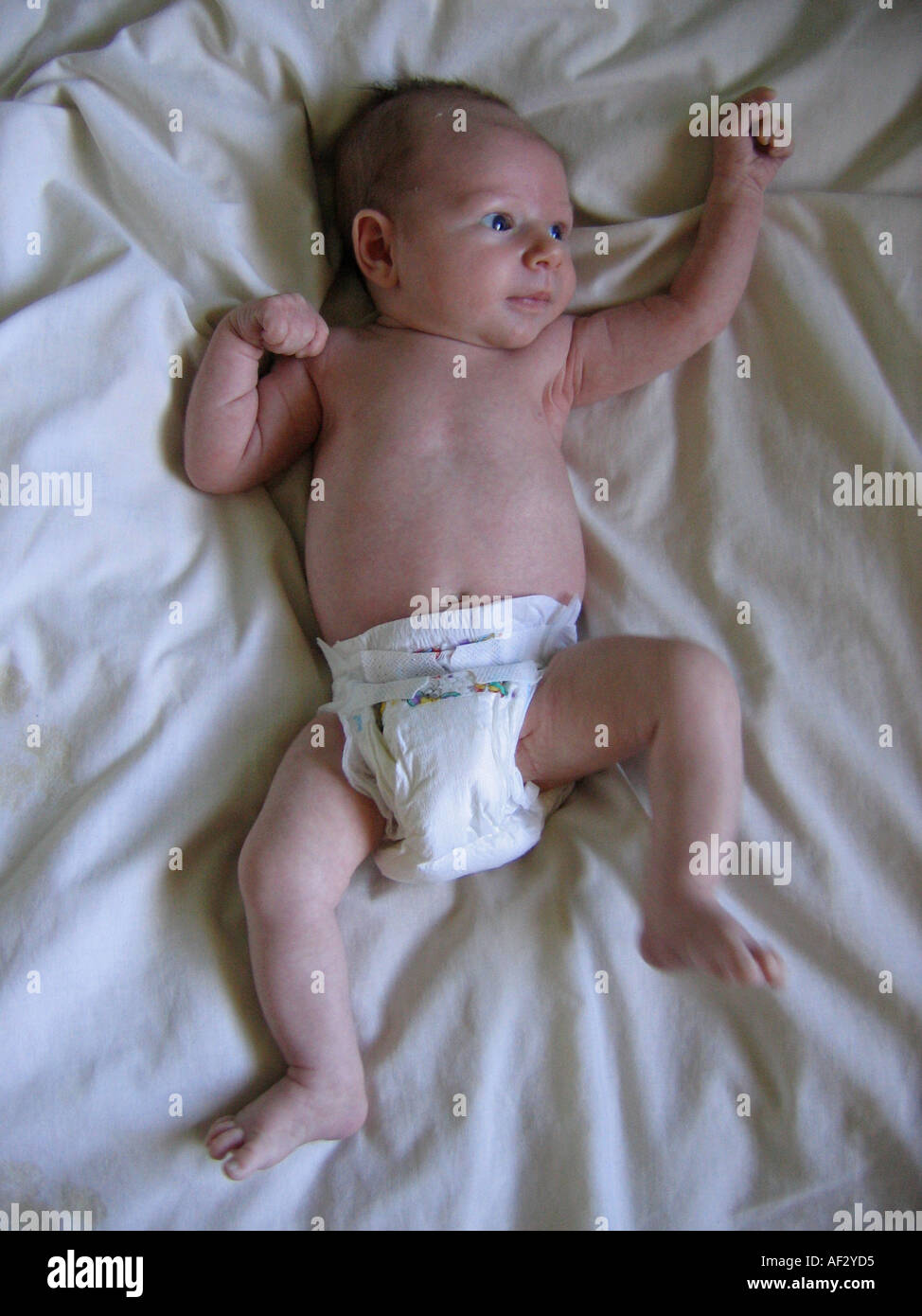 Child in a nappy hi-res stock photography and images - Alamy