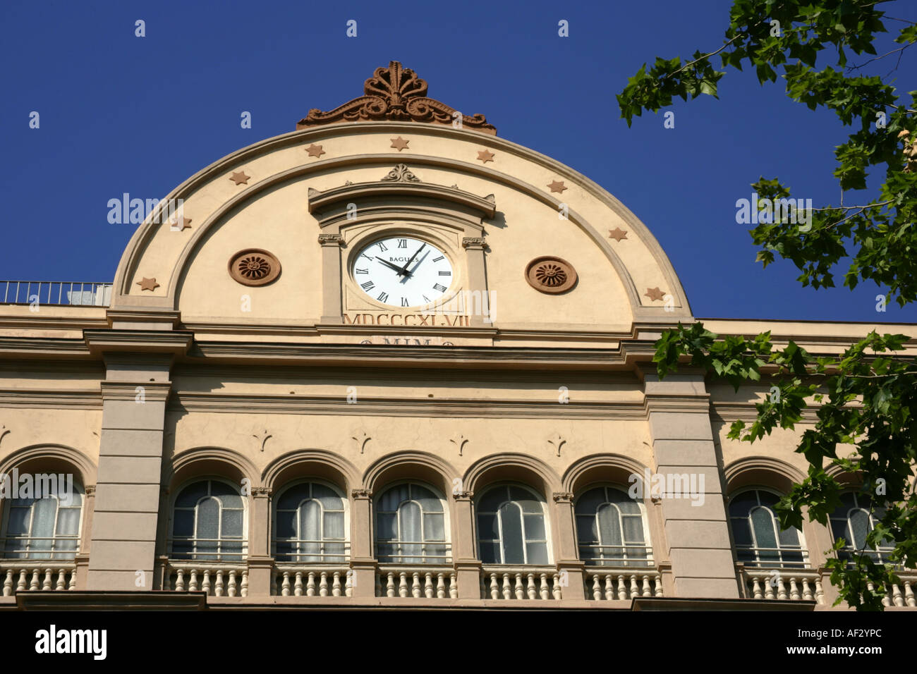 Liceu theatre and opera house hi-res stock photography and images - Alamy