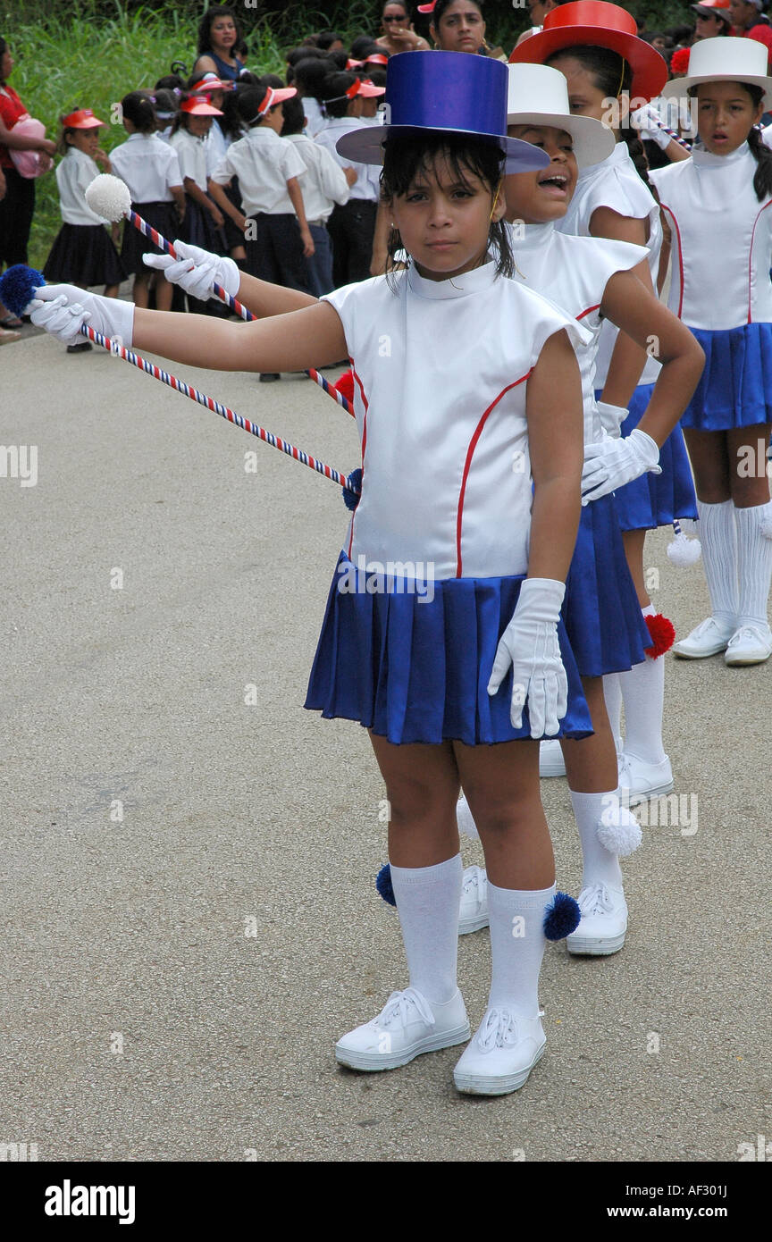 Independence Day Parade, Costa Rica Stock Photo - Alamy