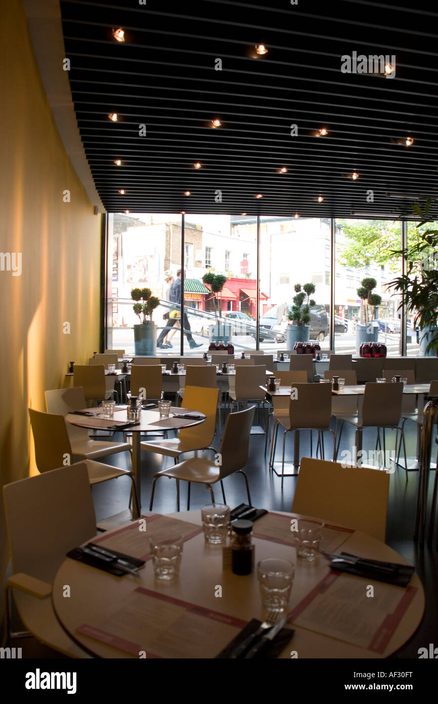 Roundhouse Cafe and Bar in Camden Stock Photo - Alamy