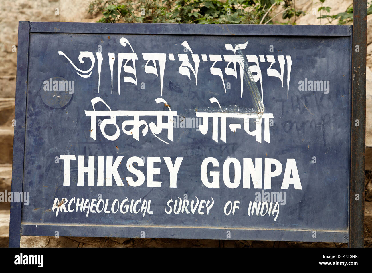 Tikse Gompa buddhist monastery in Ladakh India Stock Photo - Alamy