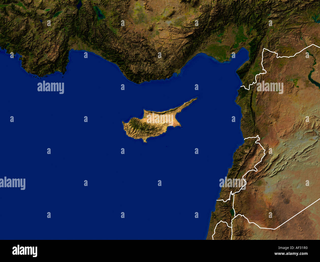Cyprus maps hi-res stock photography and images - Alamy
