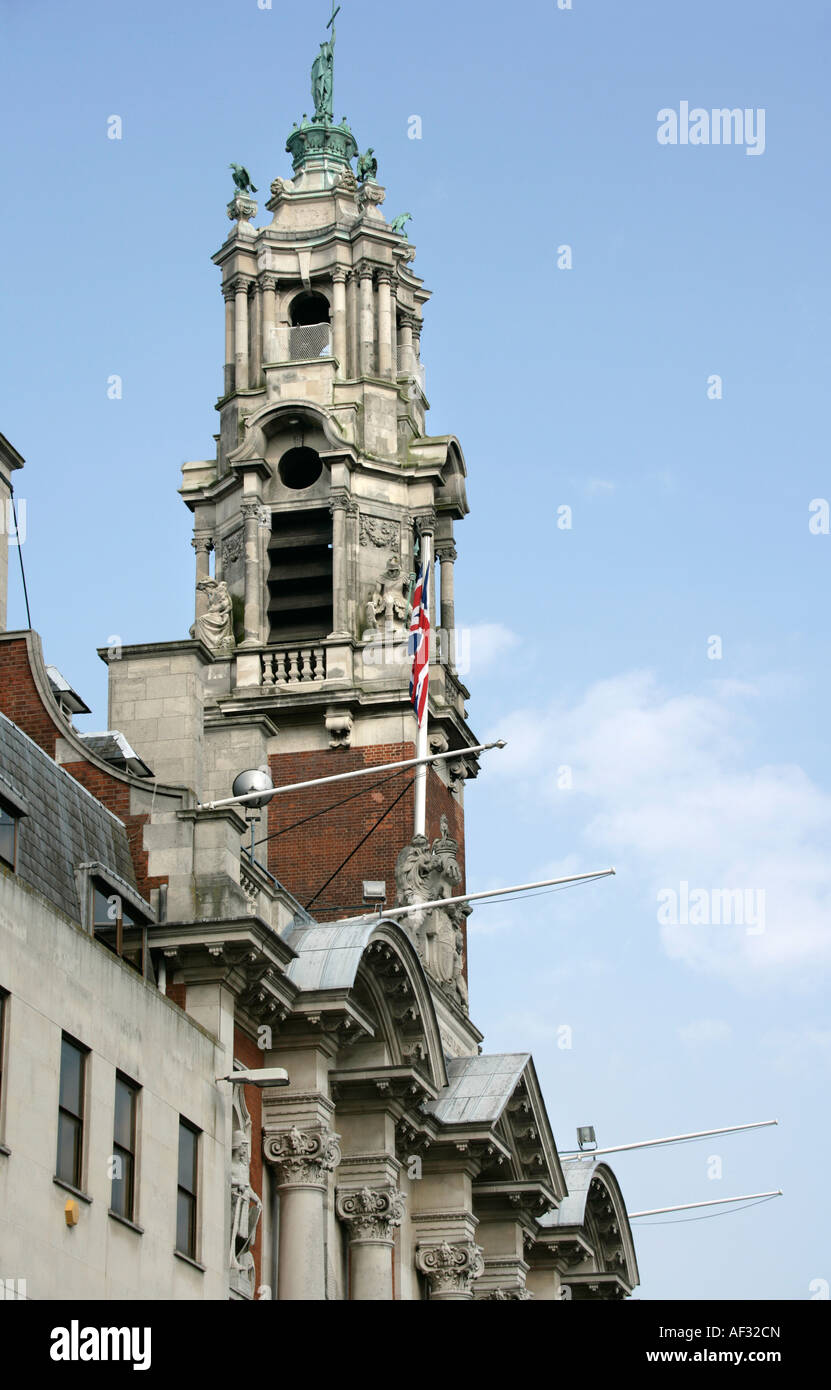 The Town Hall and the Victoria tower, Colchester, Essex, East Anglia ...
