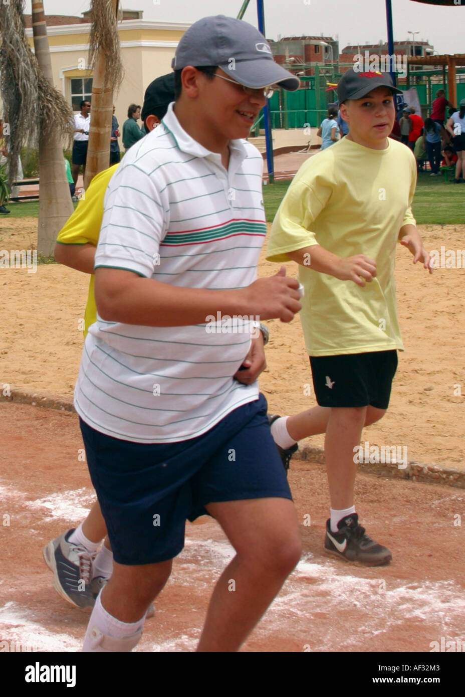 school boys running at school sports day Stock Photo - Alamy