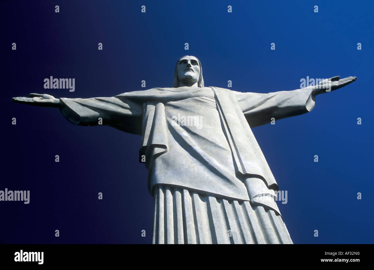 Cristo Redentor Christ The Redeemer Rio De Janeiro Brazil Stock Photo ...