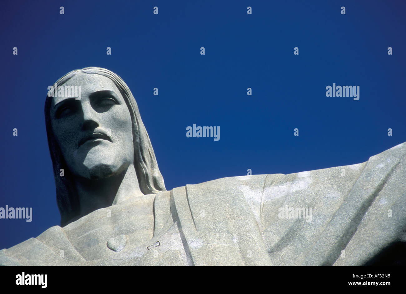 Christ the redeemer face hi-res stock photography and images - Alamy
