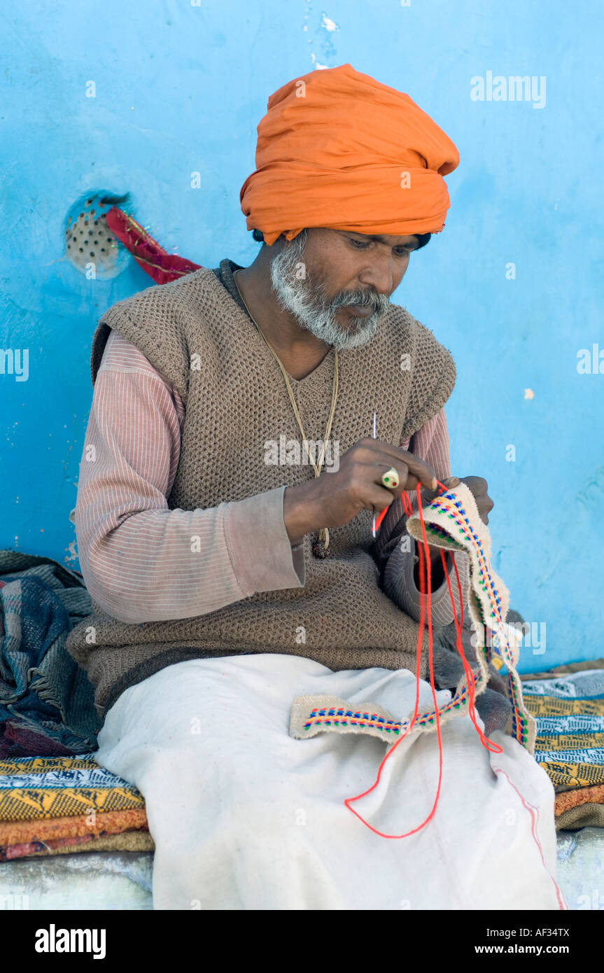 Street scene in Puskar Stock Photo - Alamy