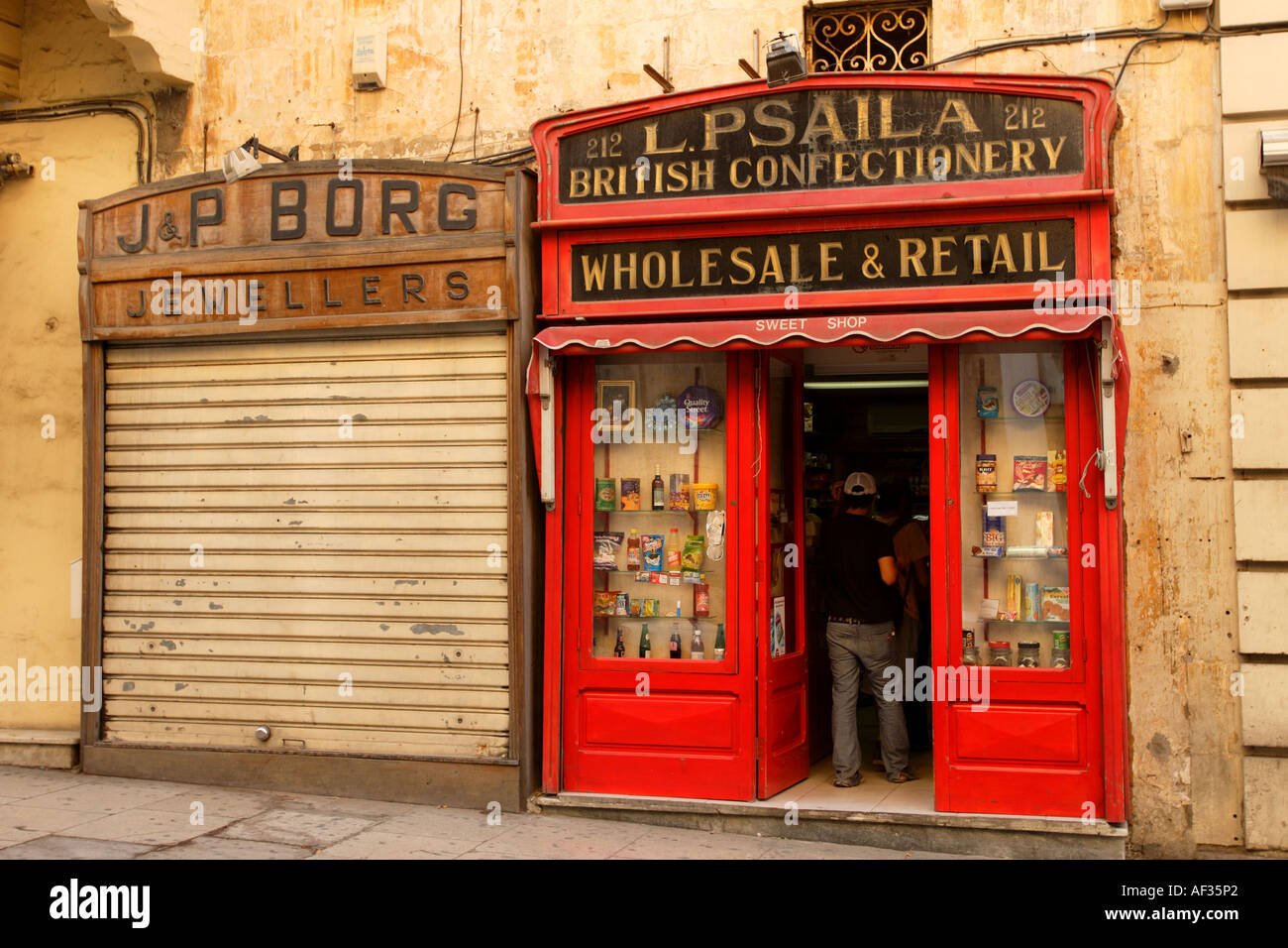 Old Fashioned Maltese Shops High Resolution Stock Photography and ...
