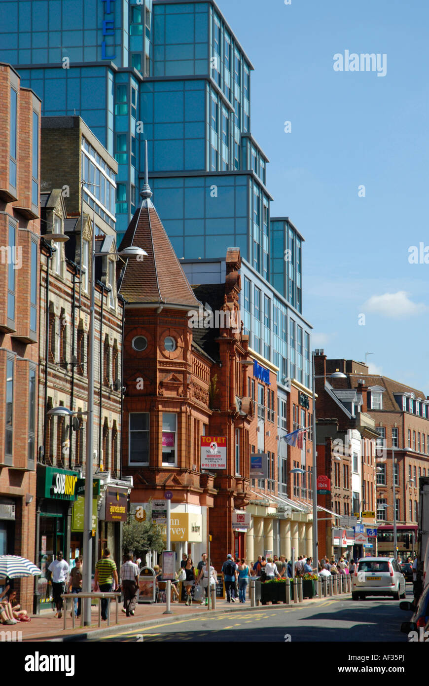 Friar Street Reading Berkshire England Stock Photo - Alamy