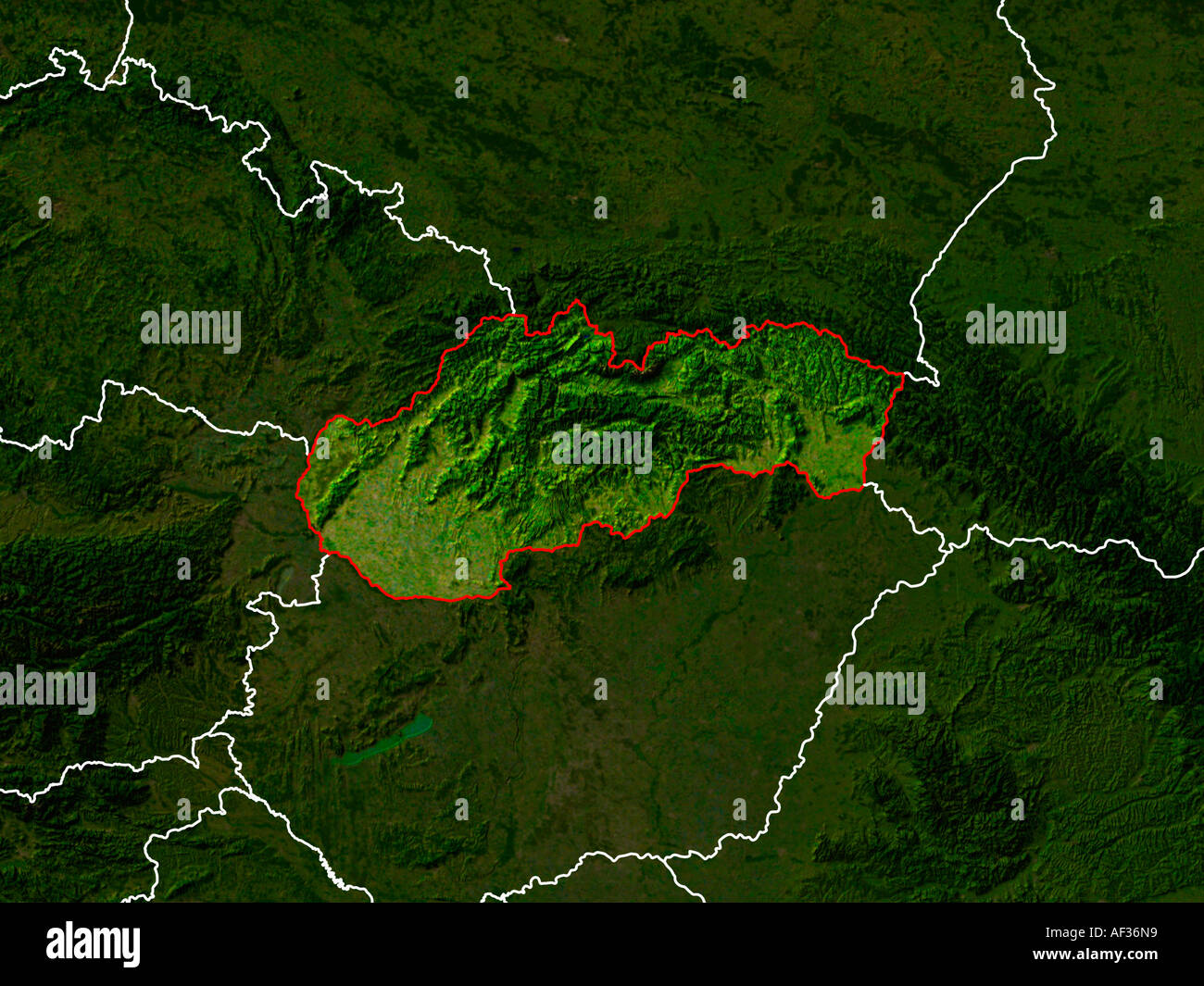Maps of slovakia hi-res stock photography and images - Alamy