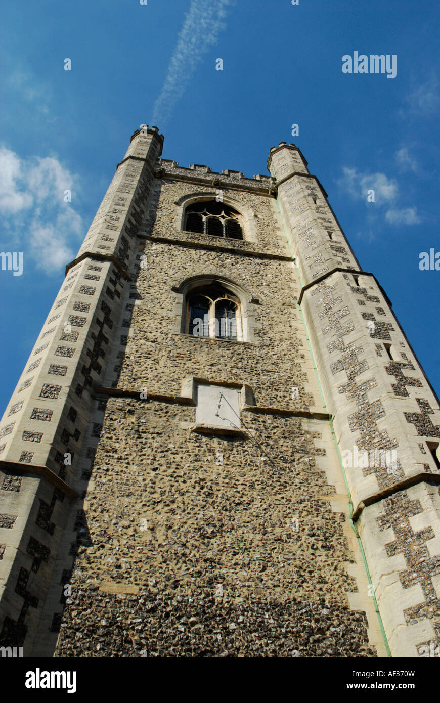 St Laurence's Church tower Reading Berkshire England Stock Photo - Alamy