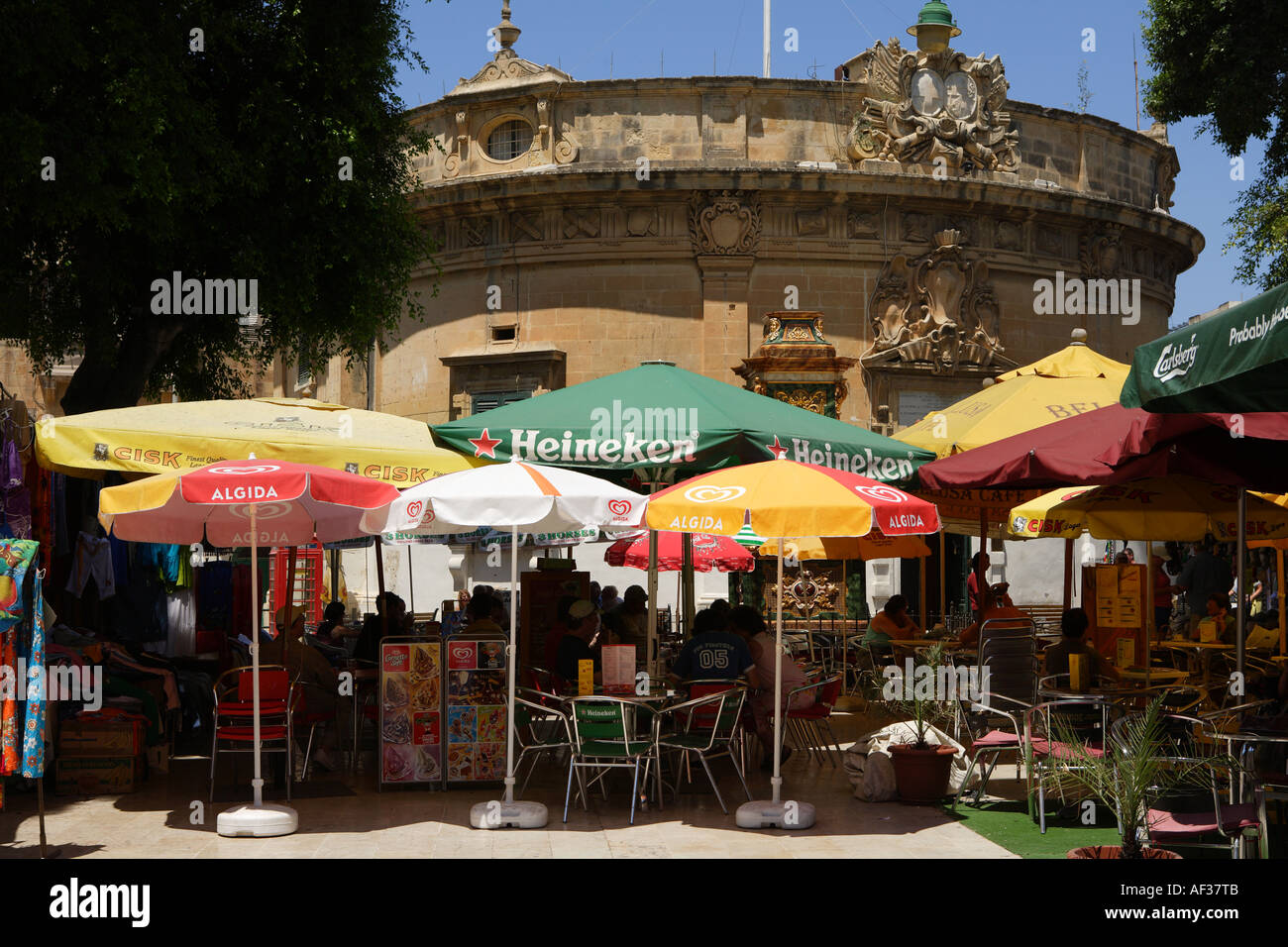 Market Stall, Pjazza Indipendenza, Victoria (Rabat), Gozo, Malta Stock ...