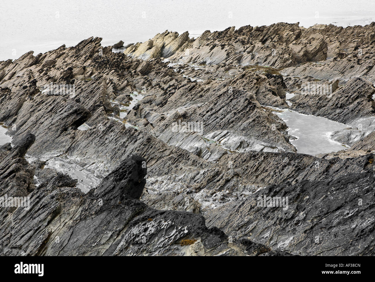 Ridged rocks hi-res stock photography and images - Alamy