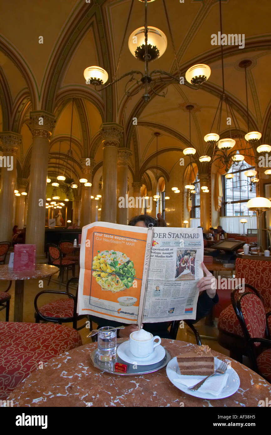 Newspaper coffeeshop hi-res stock photography and images - Alamy