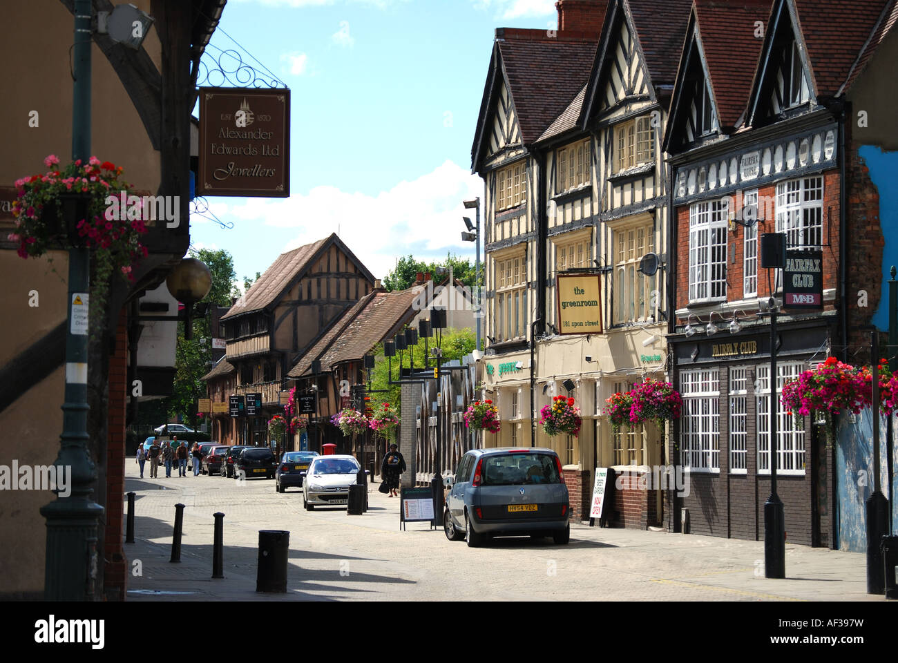 Medieval Spon Street, Coventry, West Midlands, England, United Kingdom ...
