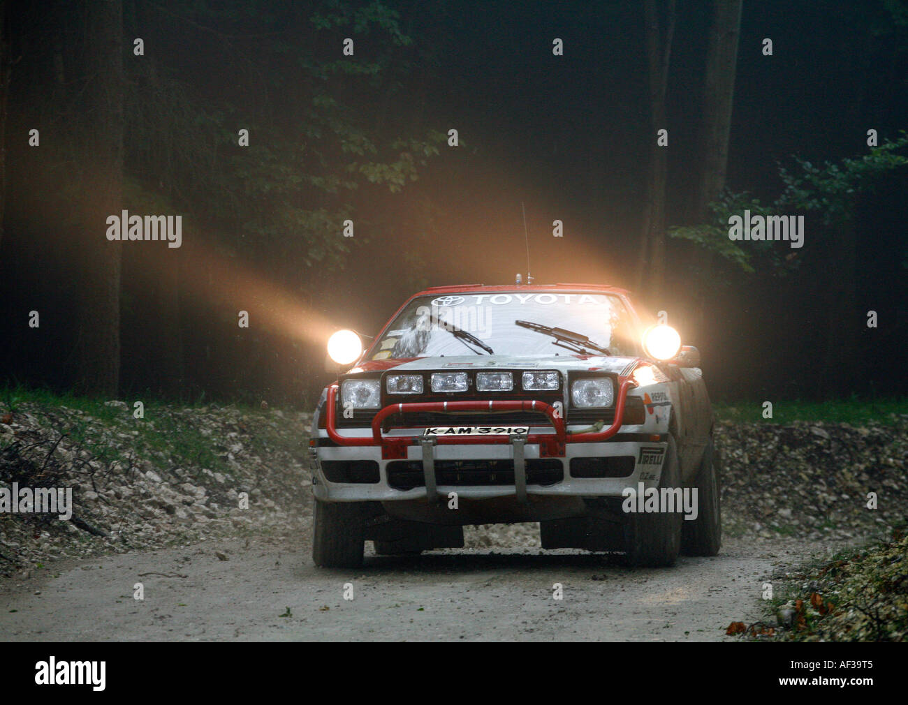 1990 Toyota Celica ST165 GT4 driven by Bjorn Waldegard through the ...