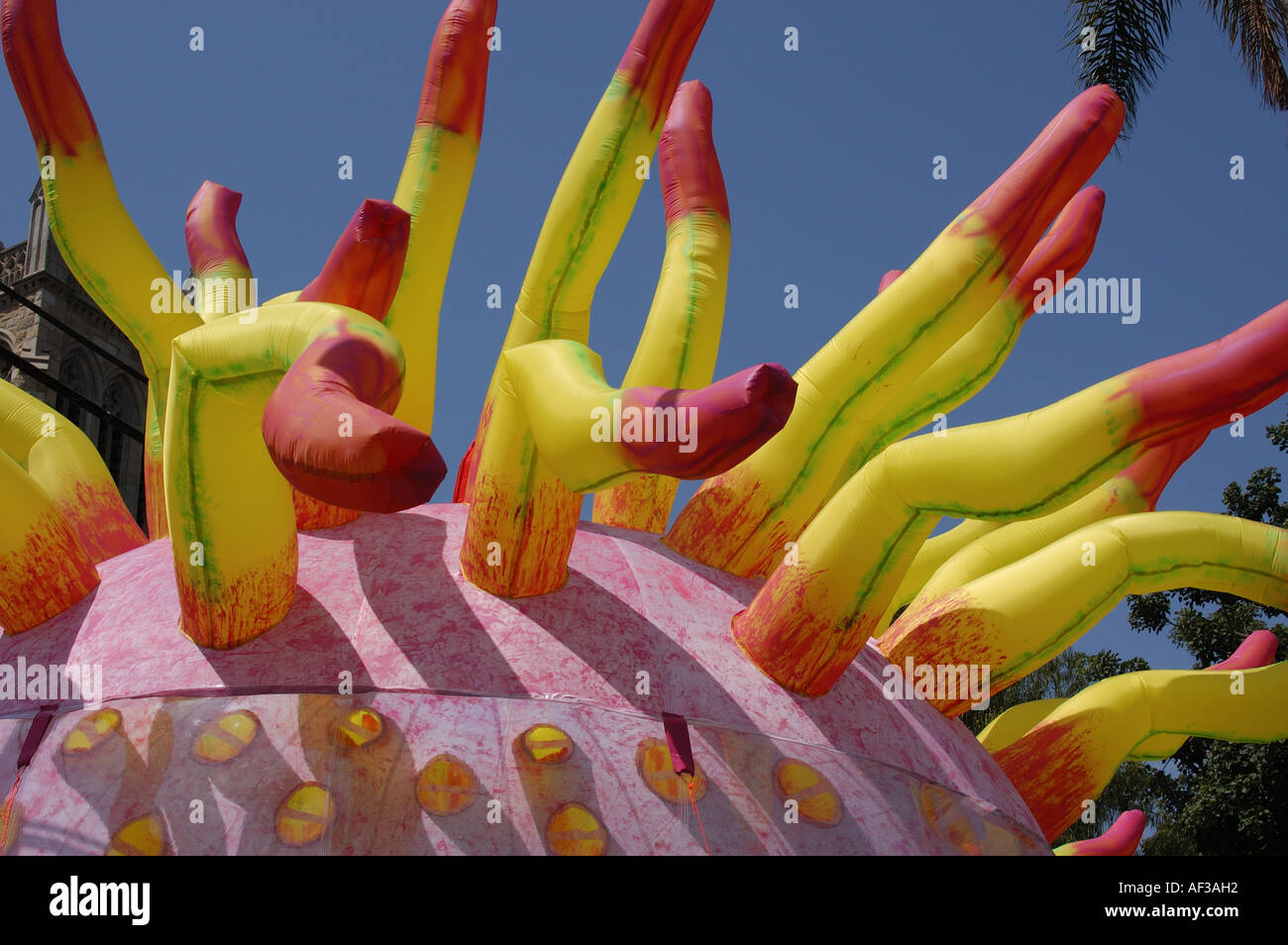 Solstice Parade Float Stock Photo - Alamy