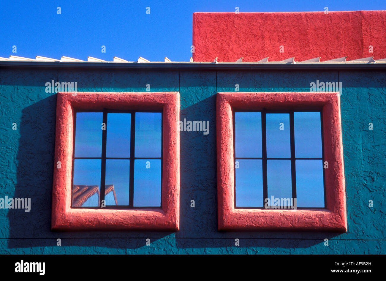 La Placita Village in Tucson Arizona is a colorful group of buildings ...