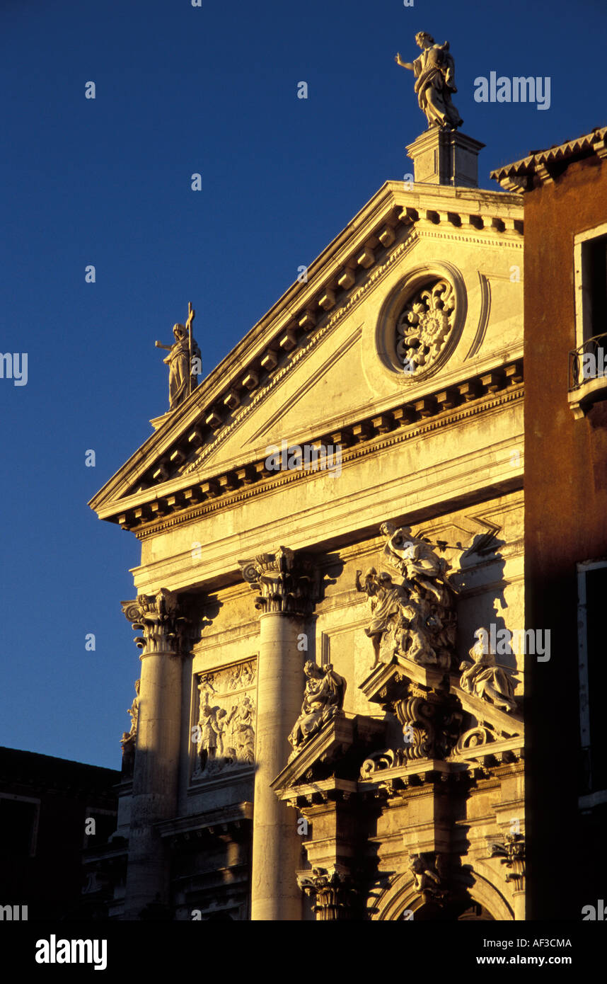 Chiesa di San Stae at sunrise, Venice, Italy Stock Photo - Alamy
