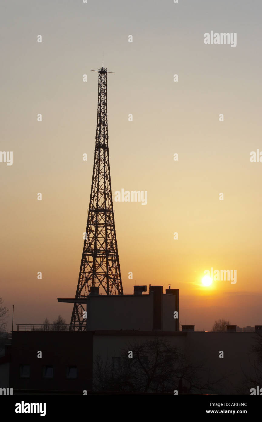 Gliwice radio tower hi-res stock photography and images - Alamy
