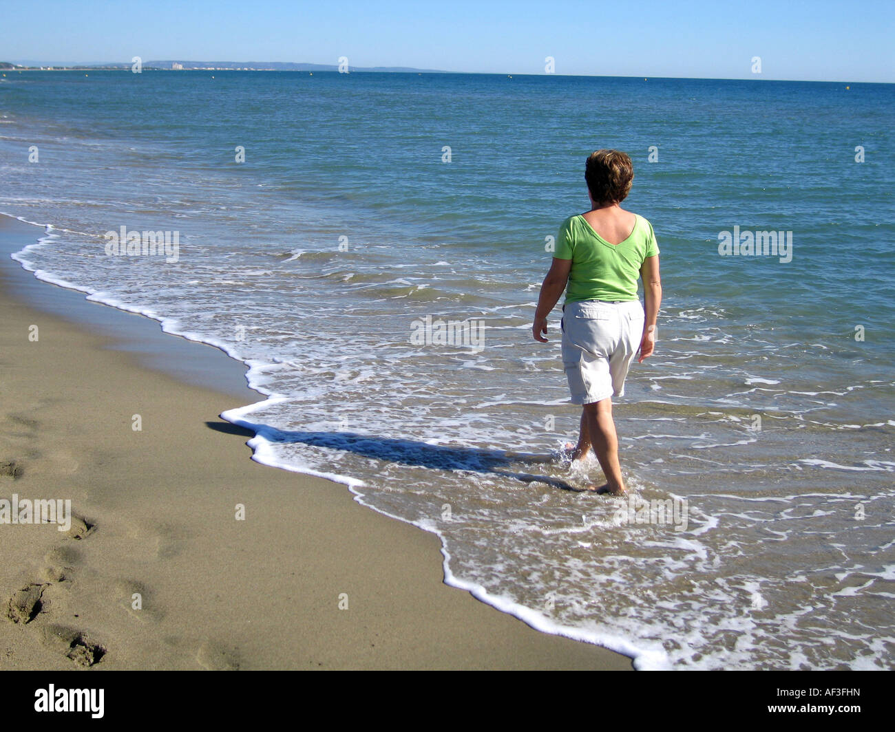 walk at the seaside Stock Photo - Alamy
