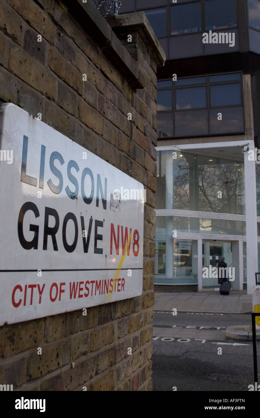 Lisson Grove NW8 West London England March 2007 Stock Photo - Alamy