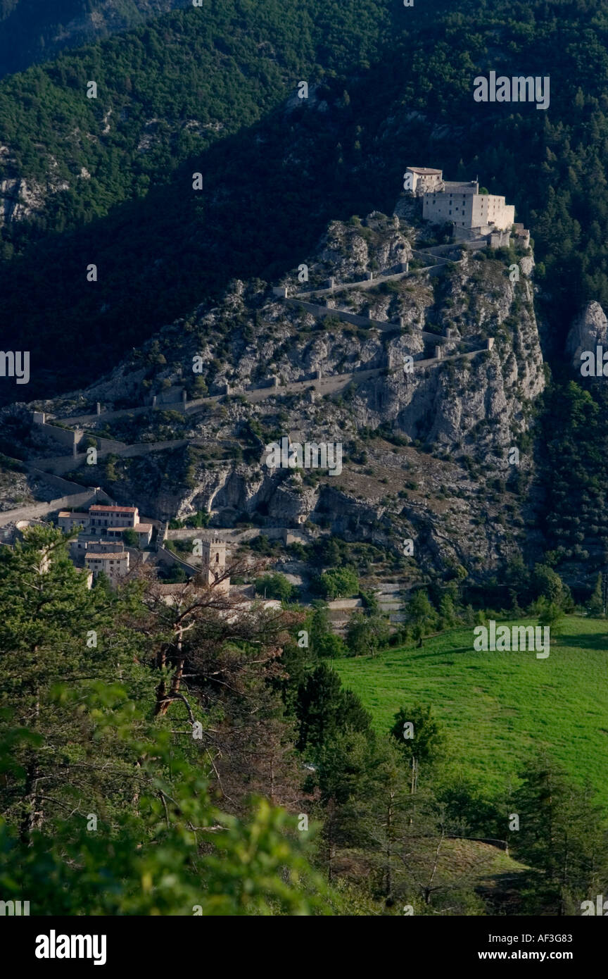 Citadel of entrevaux hi-res stock photography and images - Alamy