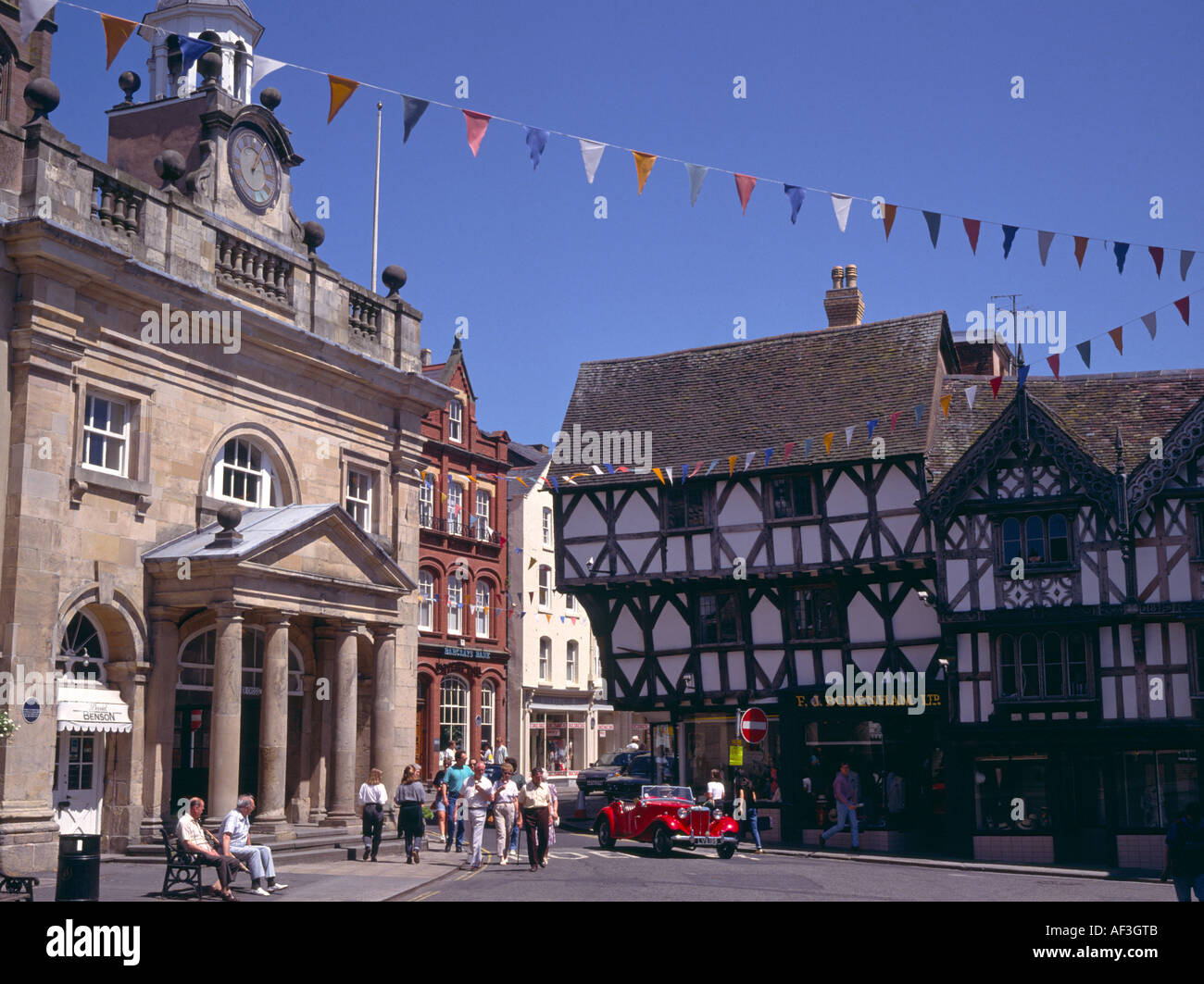 The Buttercross, Ludlow, Shropshire, England Stock Photo - Alamy