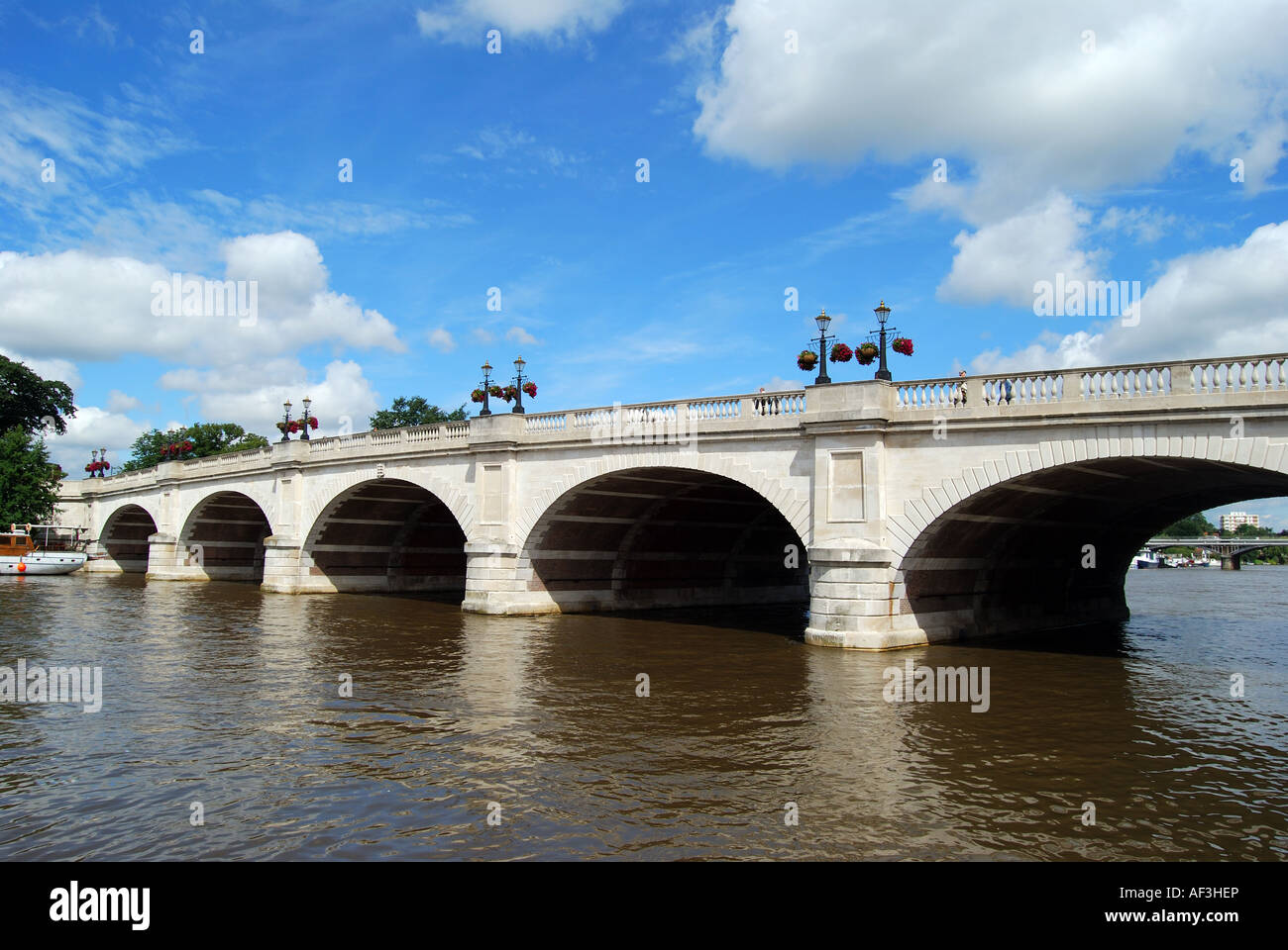 Kingston Bridge and Thames Riverside, Kingston upon Thames, Royal ...