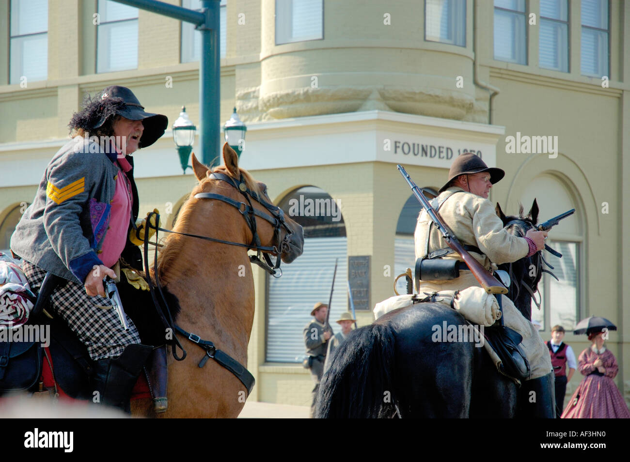 American Civil War reenactors Stock Photo - Alamy