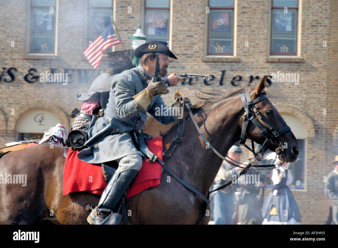 American Civil War reenactors Stock Photo - Alamy