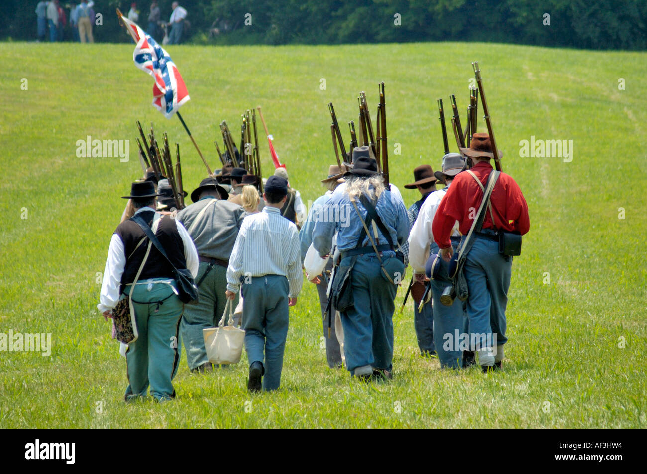 Confederate infantry hi-res stock photography and images - Alamy