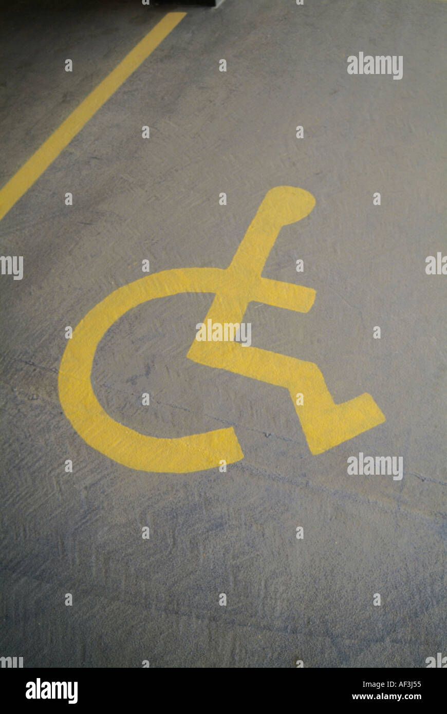 Handicap wheelchair symbol Stock Photo - Alamy