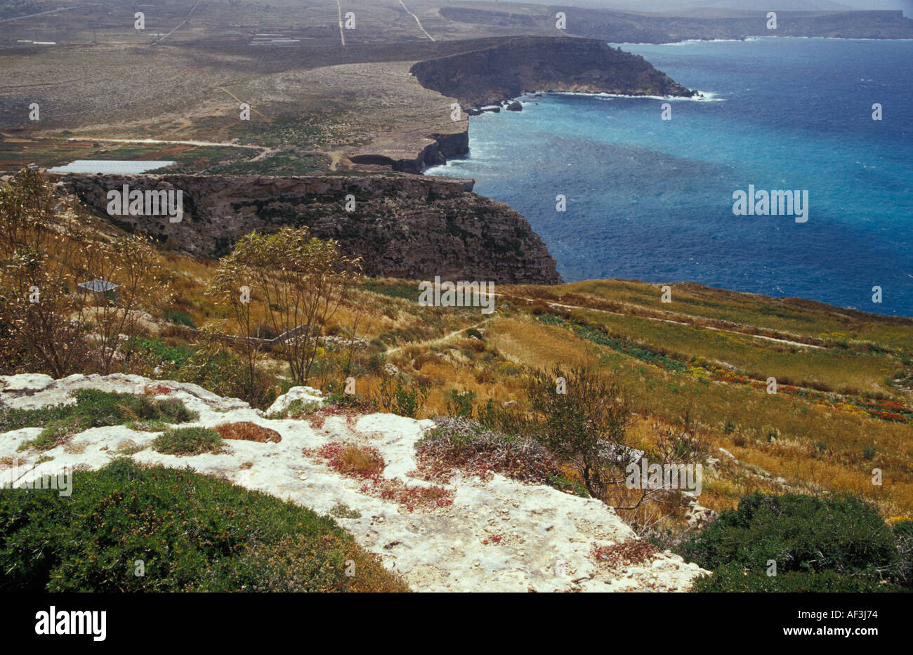 Marfa Ridge Malta Stock Photo - Alamy