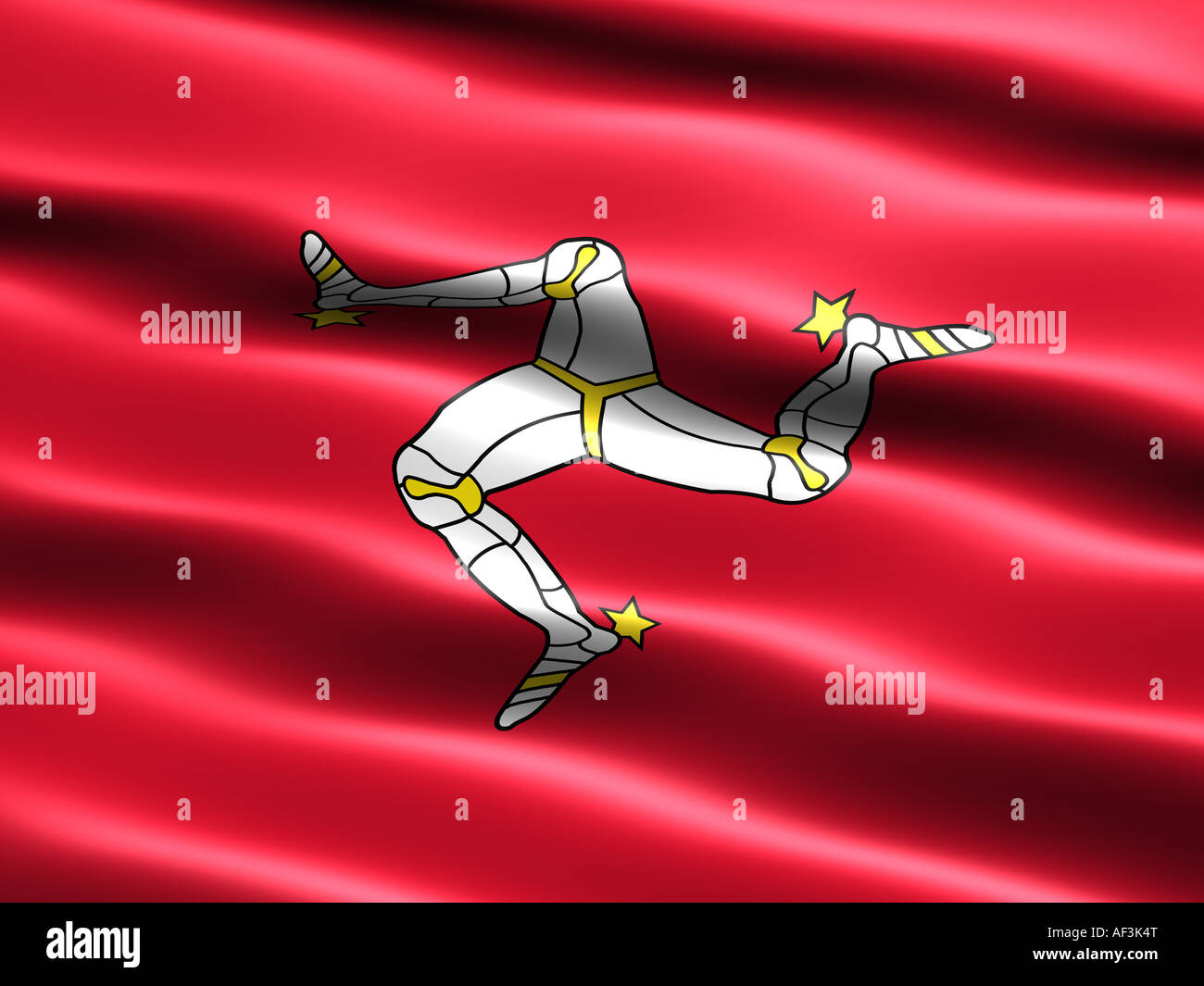 Flag of the isle of man hi-res stock photography and images - Alamy