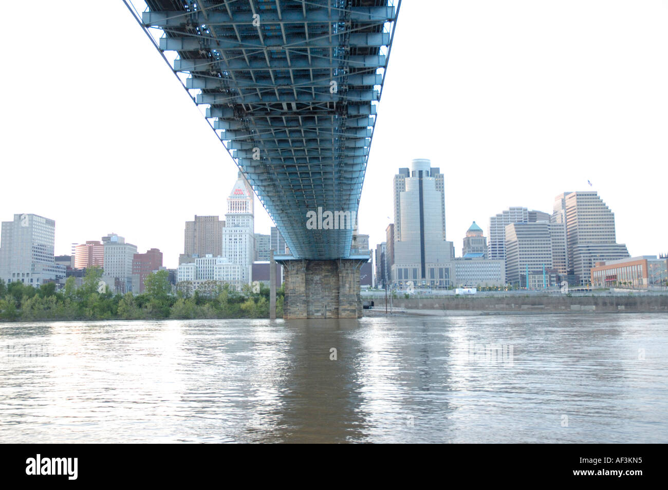 Cincinnati skyline ohio river hi-res stock photography and images - Alamy