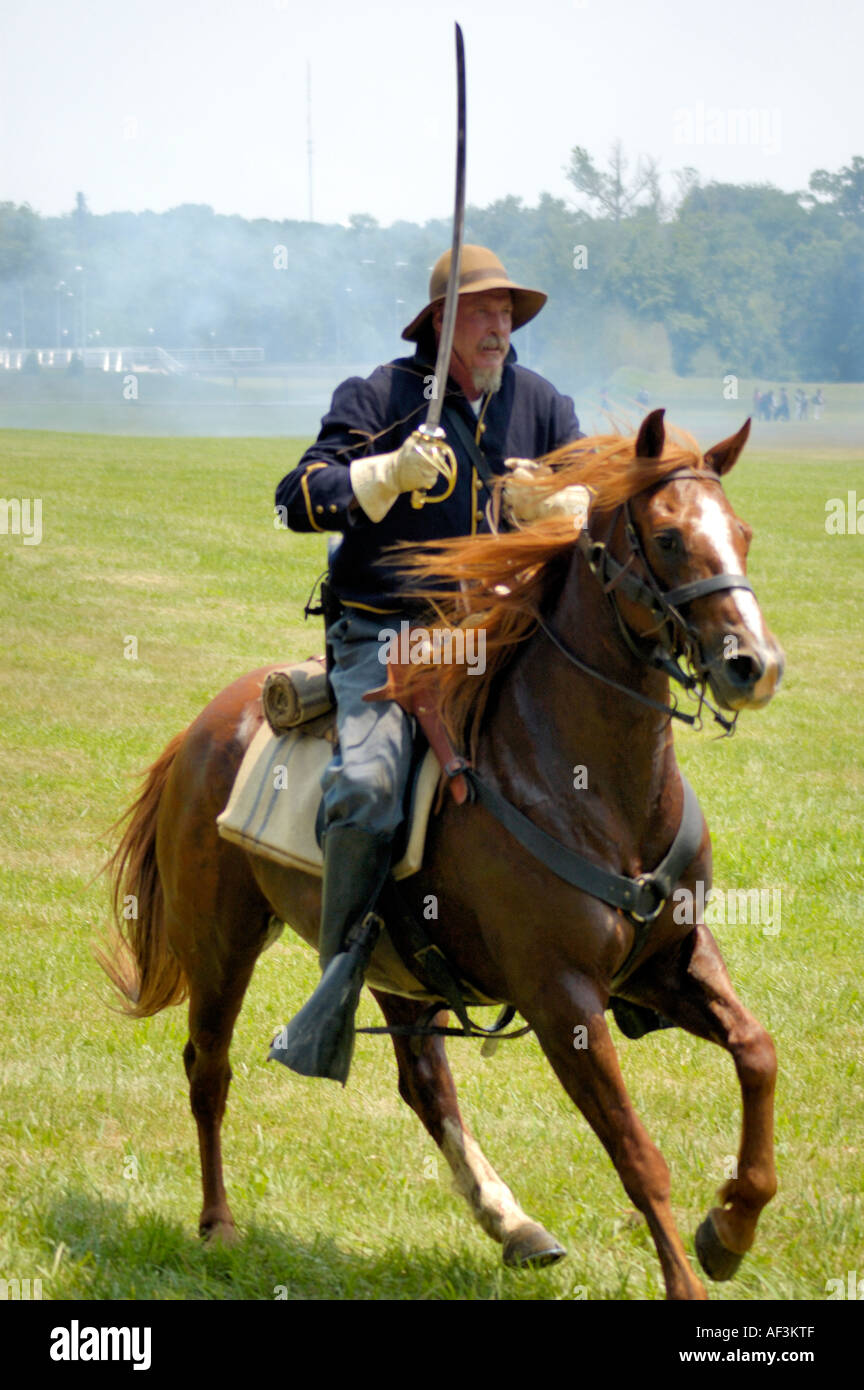 Civil war cavalry hi-res stock photography and images - Alamy